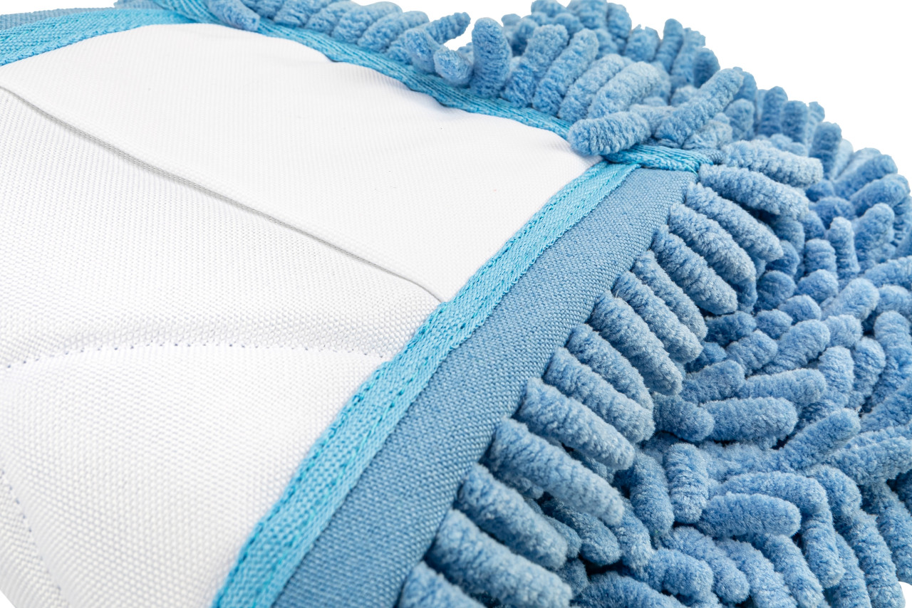 AQUA CLEAN Microfaser Bodenmopp Microwuschel Blau | Blau | 11003